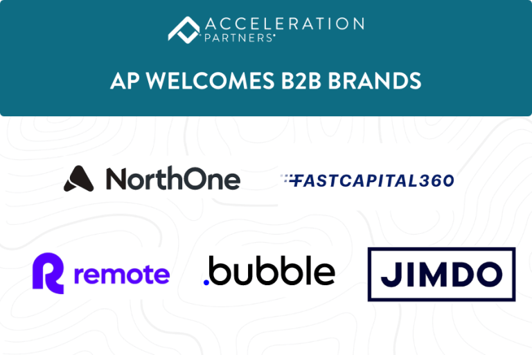 Acceleration Partners Welcomes Several Business-to-Business Brands ...